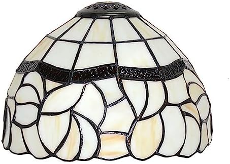 Cotoss Tiffany Lampshade Mini Stained Glass Lamp Replacement Shade for ...