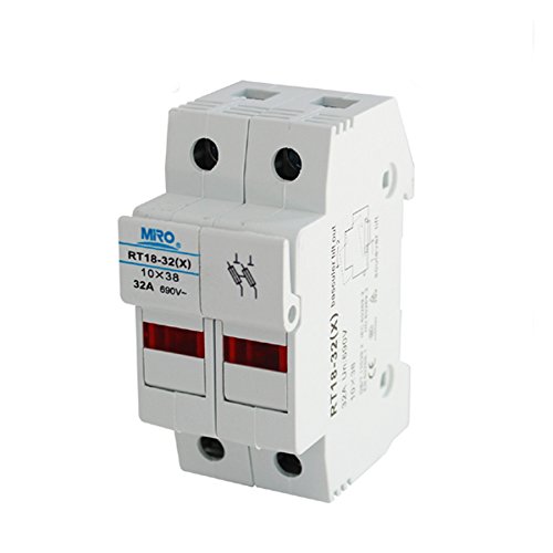 Miro RT18 – 32 (X) cilíndrico Fusible titulares 1038 32 Amp 690 Vac 2 ...