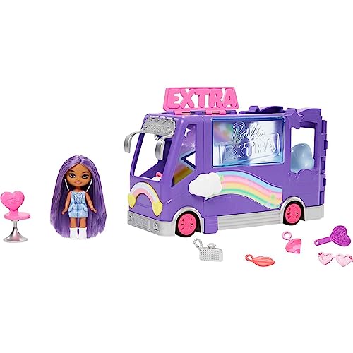 Barbie Sets, Barbie Extra Mini Vehicle Playset with Doll, Expandable ...