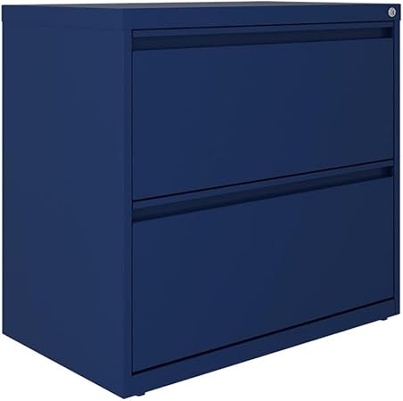 Amazon.com: Hirsh 30 inch W 2 Drawer Metal Lateral 101 File Cabinet ...
