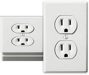 Amazon.com: Fake Electrical Outlet Sticker Hilarious Prank Set Self ...