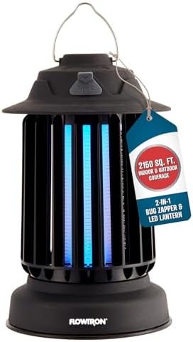 Amazon.com : Flowtron Bug Zapper Lantern | 2-in-1 Electric Mosquito ...