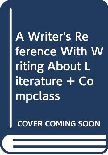 Amazon.com: A Writer's Reference With Writing About Literature ...