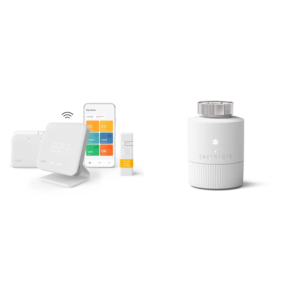 tado° Wireless Smart Thermostat Starter Kit V3+ Incl. Stand – Full ...