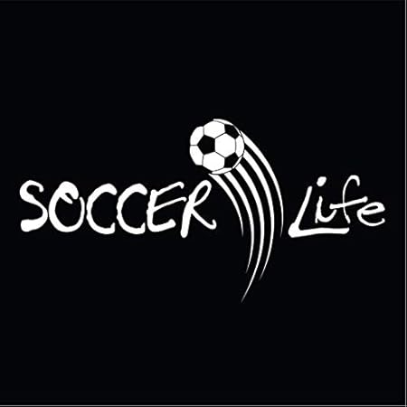 Amazon.com - Soccer Life Vinyl Decal Sticker | Cars Trucks Vans SUVs ...