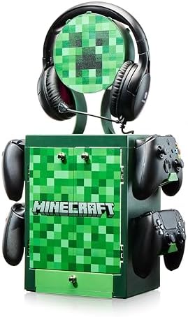 Amazon.com: Numskull Official Minecraft Gaming Accessory Locker ...