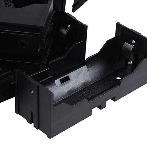 PRAV® Single 26650 Battery Holder Case Storage Box 10Pcs Black D6E2 ...