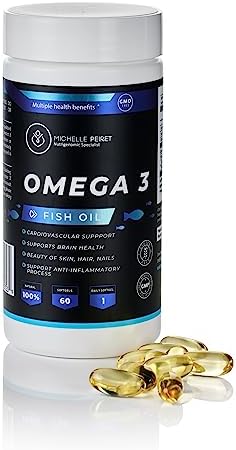 Amazon.com: Michelle Peiret Omega 3 Fish Oil | Fish Oil Capsules| Fish Oil 1000mg | No Fishy ...
