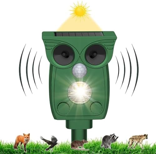 Pestbye® Twinpack Solar Waterproof Cat Repellent - Quick Fix Ultrasonic ...