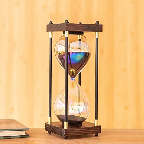 Amazon.com: Rainbow Hourglass Timer,60 Minutes Sand Timers,Hour Glass ...