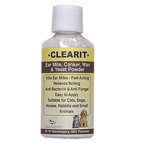 Buy Avalon CLEARIT 20G EAR MITE, WAX, CANKER, FUNGAL & YEAST POWDER ...