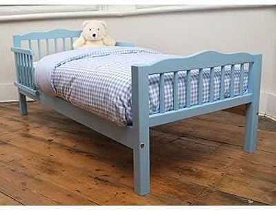 Saplings Blue Junior/Toddler Bed with Saplings Foam Safety Mattress ...