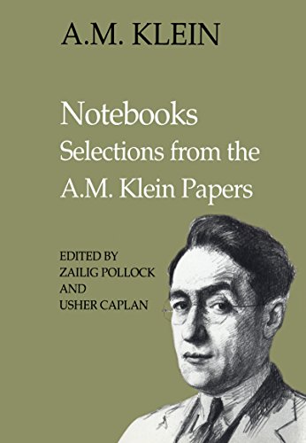 Amazon.com: Notebooks: Selections from the A.M. Klein Papers (Collected ...