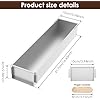 Amazon.com: TMWEFUSC Tiramisu Pan, Rectangle Cake Mold with A Removable ...