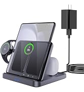 Amazon.com: for Samsung Z Fold 6 Wireless Charger Station, 3 in 1 ...