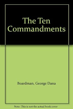 The Ten Commandments: Books - Amazon.ca