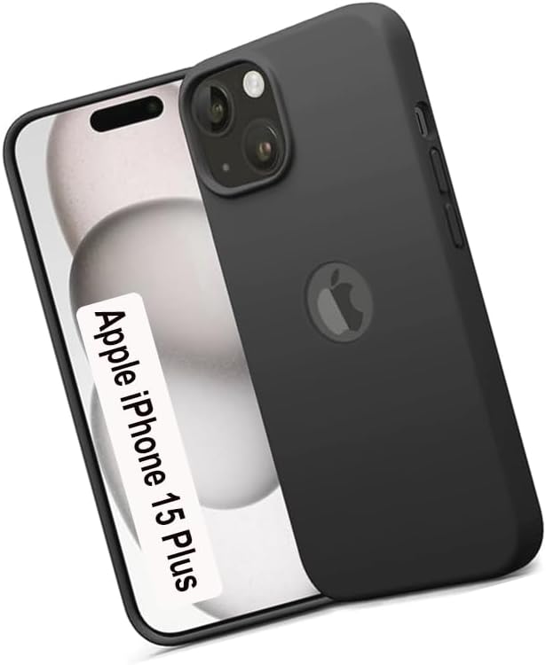COBERTA Back Cover for Apple iPhone 15 Plus Back Cover Case - Black ...
