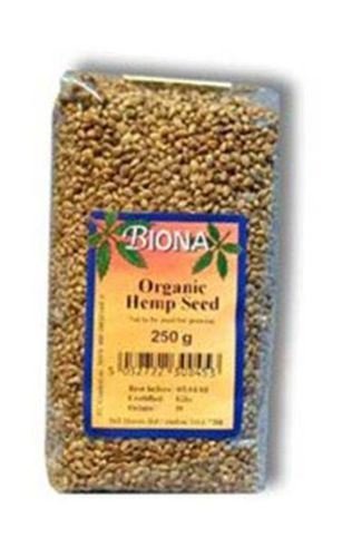 Amazon.com: Biona Hemp Seed Organic (OMEGA rich) 250g-4 Pack : Grocery ...