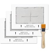 Amazon.com: WELLTINO Ceramic Ozone Plates 3 Pack, Perfect 6.5-inch x 4. ...