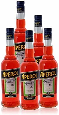 Amazon.com: Aperitivo italiano Aperol (paquete de 5 botellas) : Comida ...