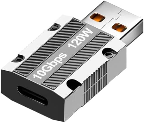 Amazon.com: USB C Female to USB Male Adapter,Zinc Alloy Double-Sided ...