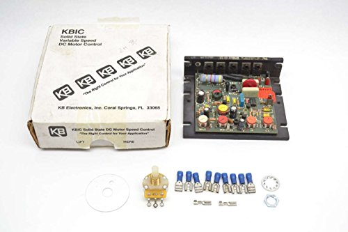 NEW KB ELECTRONICS KBIC-125 DC MOTOR SPEED CONTROL 3/4HP 115V-AC 8A AMP ...
