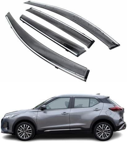 Amazon.com: SHKMPYU Window Visors Sun Rain Wind Guards Fits Nissan ...