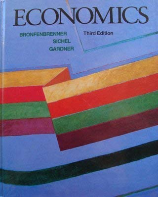 Economics: Bronfenbrenner, Martin: 9780395433232: Amazon.com: Books