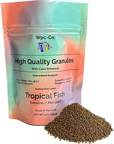 Amazon.com: Wpc-Co. Tropical Fish Food for Color Enhancement-Vibrant ...