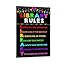 Amazon.com: Library Rules Poster Kids Rules Posters Classroom Wall Art ...