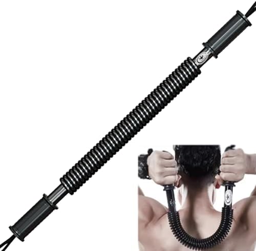 Power Twister Bar 80kg Heavy Duty Spring Chest Expander for Upper Body ...