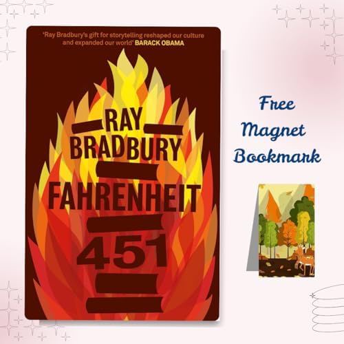 Fahrenheit 451 With Free Magnet Bookmark (Novel) : RONZGIN: Amazon.in ...