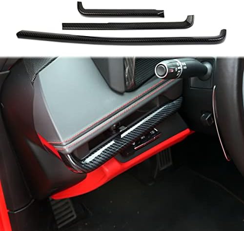 Amazon.com: Carbon Fiber Style Interior Center Console Dashboard ...