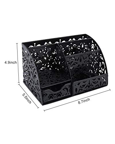 EasyPAG Office Desk Organizer Caddy with 6 Compartments and 1 - Want It All