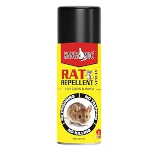 Kangaroo Rat Repellent Spray 400 ml for Cars Highly Effective with and ...