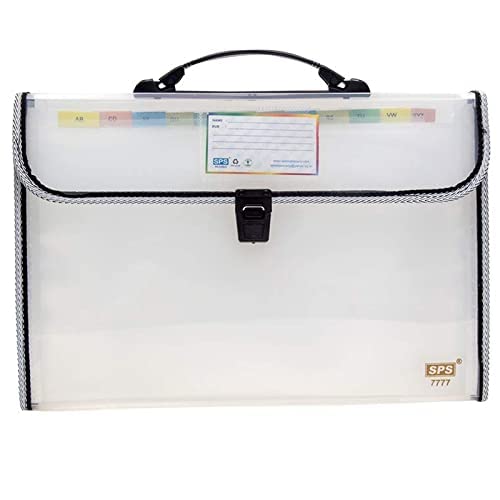 Transparent Folder - Expanding Envelope -for A4/FS Size Paper and ...