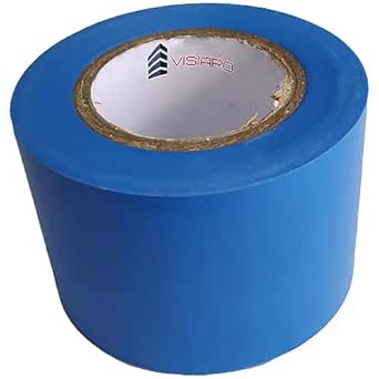 VISIARO PVC Self Adhesive Blue Monsoon Tape, Width 48mm, Length 18mtrs ...