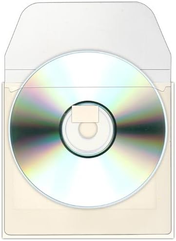 Amazon.com : StoreSMART - Peel & Stick Adhesive Poly CD Pocket w ...