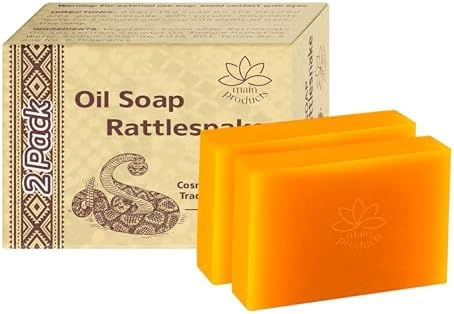 Amazon.com : Rattlesnake Oil Soap, 2 Pack, 5.29 Oz Each, Face and Body ...