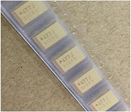 Amazon.com: TEAMWILL Tantalum Capacitor 477J 6.3V 470uF Type D SMD 7343 ...