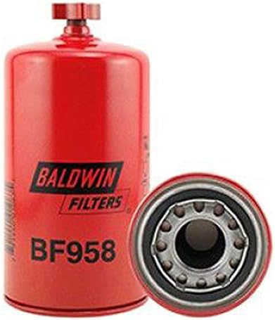 Amazon.com: Baldwin Fuel Storage Tank Spin-on with Drain - BF958 ...