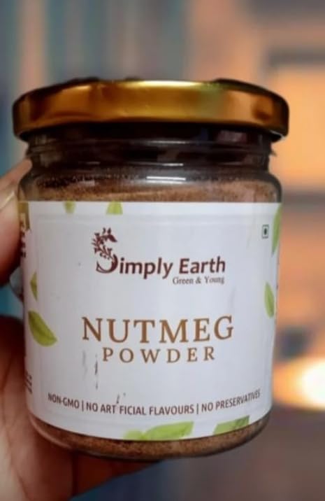 Simply Earth Nutmeg Powder 100 Gram - Jaiphal Jathikka Powder ...