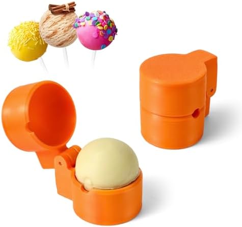 Amazon.com: MITCHENIFY 2 PCS Round Cake Pop Mold Shapes Press Set, 3D ...