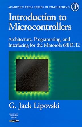 Introduction to Microcontrollers: Architecture, Programming and ...