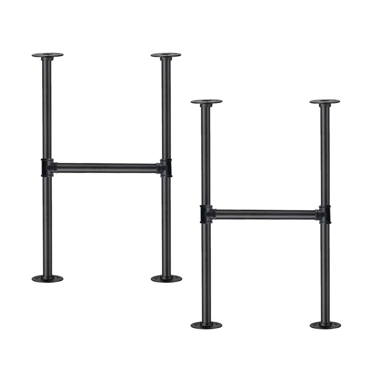 Amazon.com: Mdjwjj Industrial Pipe Table Leg Set,Metal Table Legs for ...