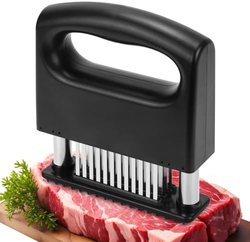 Amazon.com: Meat Tenderizer with 48 Stainless Steel Ultra Sharp Needle ...