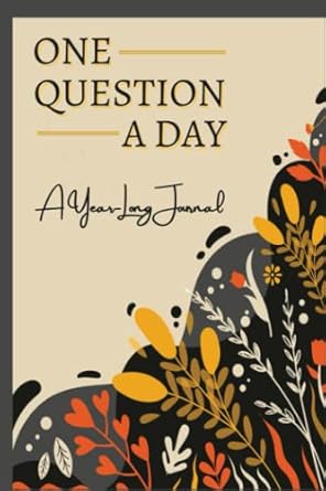 Amazon.com: One Question A Day - A Year-Long Journal: 365 Question ...