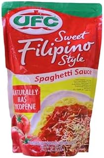 Amazon.com : UFC Spaghetti Sauce, Sweet Filipino Blend, 500g pouch ...