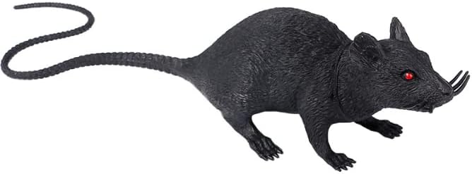 Amazon.com: Halloween Fake Rat Mouse Realistic Plastic Mouse Fake ...