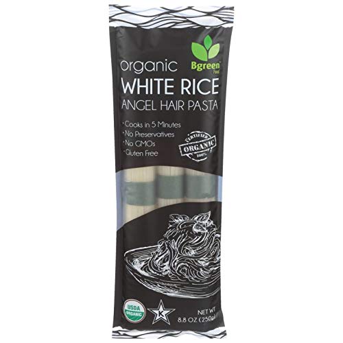 Amazon.com : Big Green Organic Food- Organic White Rice Angel Hair ...